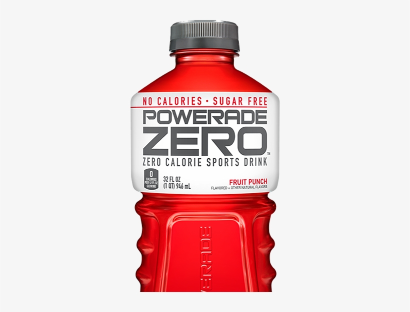 Powerade Zero Fruit Punch - 300x545 PNG Download - PNGkit