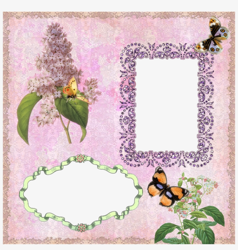 Scrapbook Scrap Page Background 1355744 - 3600x3600 PNG Download - PNGkit