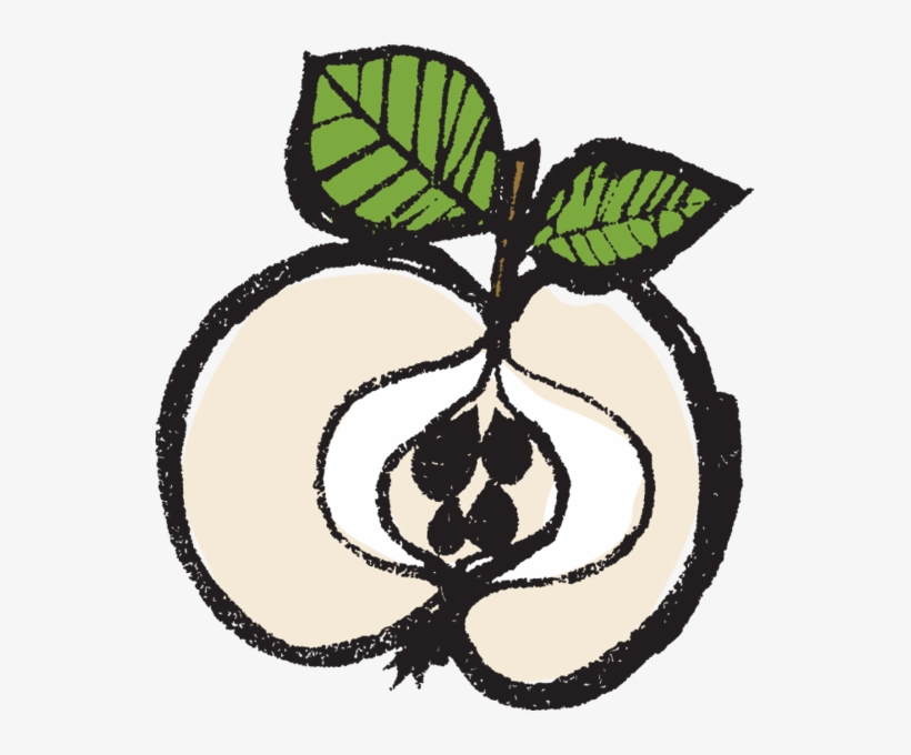 492applecore - Apple Core - Apple - 539x600 PNG Download - PNGkit