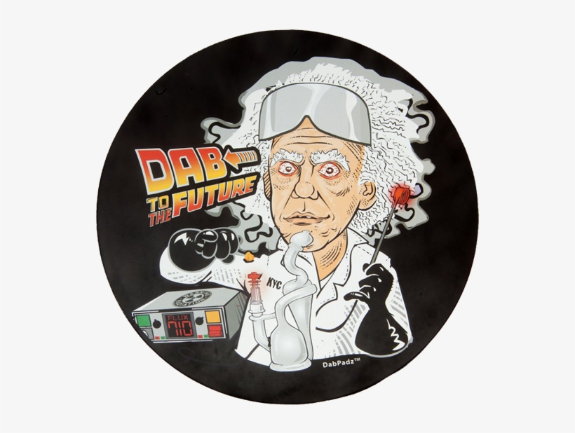 Dab To The Future Dab Pad - Dab To The Future Dabpadz Die Cut Fabric ...