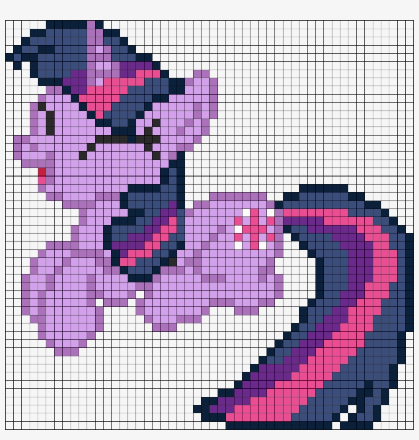 Grille De Pixel Art Mlp Facile
