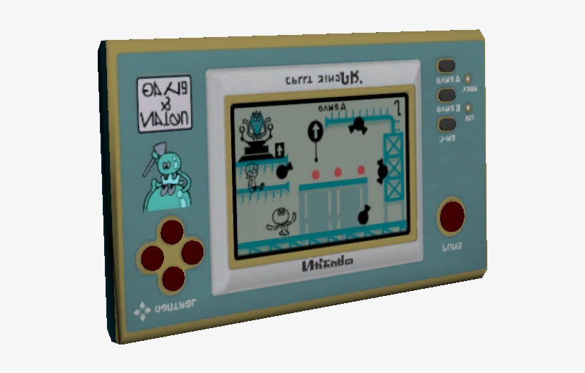 Game And Watch - Handheld Game Console - 550x550 PNG Download - PNGkit