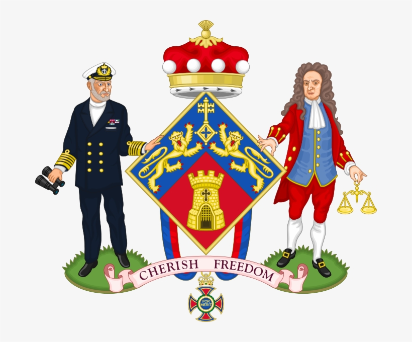 Historicalcoat Of Arms Of Margret Thatcher, Featuring - Supporter ...