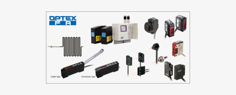 Optex Fa Sensor - Optex - 500x251 PNG Download - PNGkit