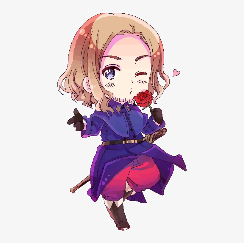 Caru Aphfrance - Hetalia France Chibi - 641x960 PNG Download - PNGkit
