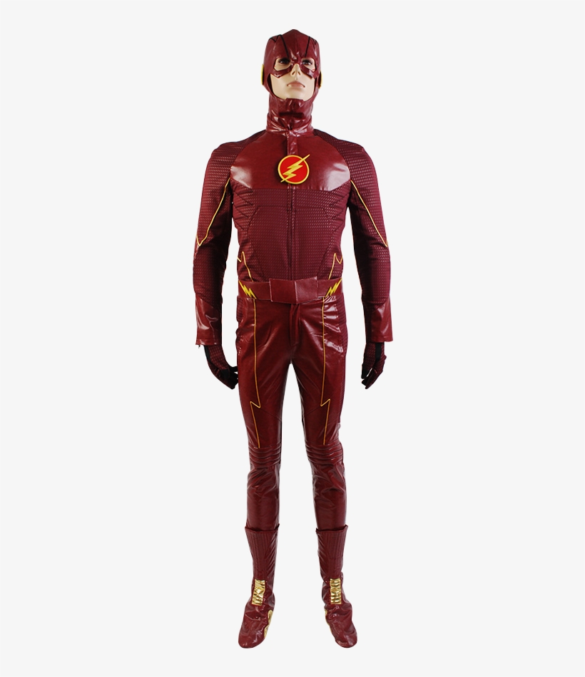 Barry Allen Red Cosplay Costume For The Flash Cosplay - Flash Barry ...