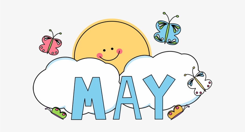 May Clip Art Images - Month Of May - 600x361 PNG Download - PNGkit