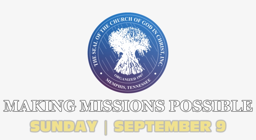 Cogic Is Now In 87 Countries Around The World - Emblem - 1443x718 PNG ...