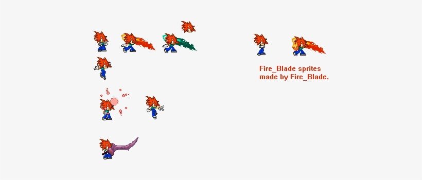 Download Transparent Fire's Sprite/artwork - Cartoon - PNGkit