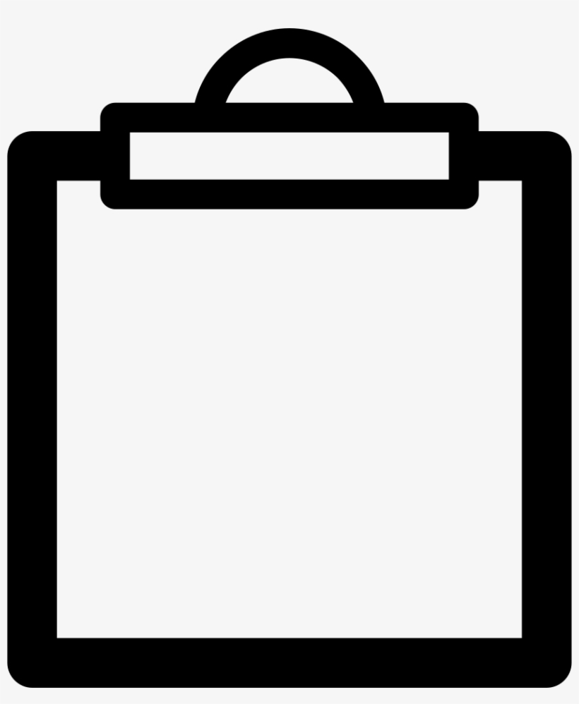 Blank Form Comments - Blank Form Icon - 838x980 PNG Download - PNGkit