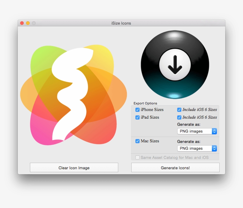 Isize Icons Pro Mac App Window - Icon - 812x634 PNG Download - PNGkit