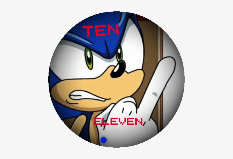 Sonic - Sonic Finger - 480x480 PNG Download - PNGkit