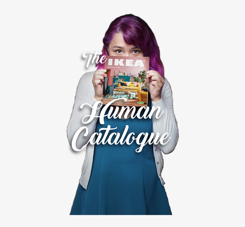 Ask Yanjaa - Ikea Human Catalogue Website - 407x686 PNG Download - PNGkit