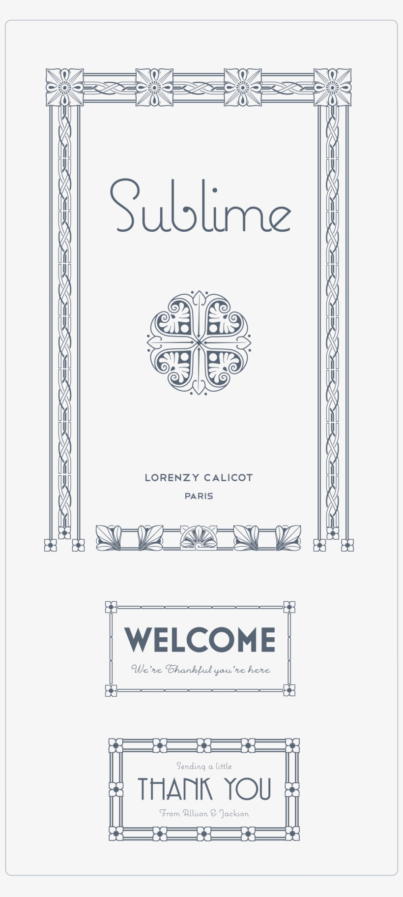 Create Customized Frames By Mixing The 600 Vector Parts - Parallel ...