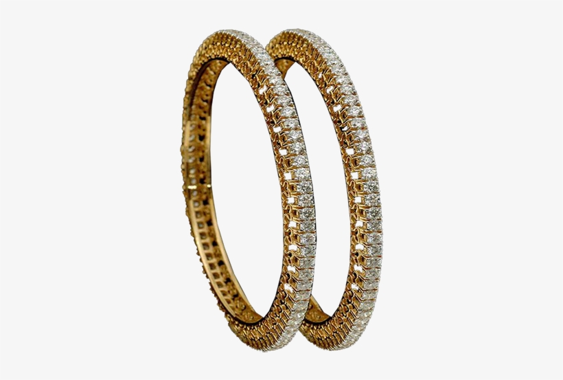 Single Line Diamond Bangle Design - 475x550 PNG Download - PNGkit