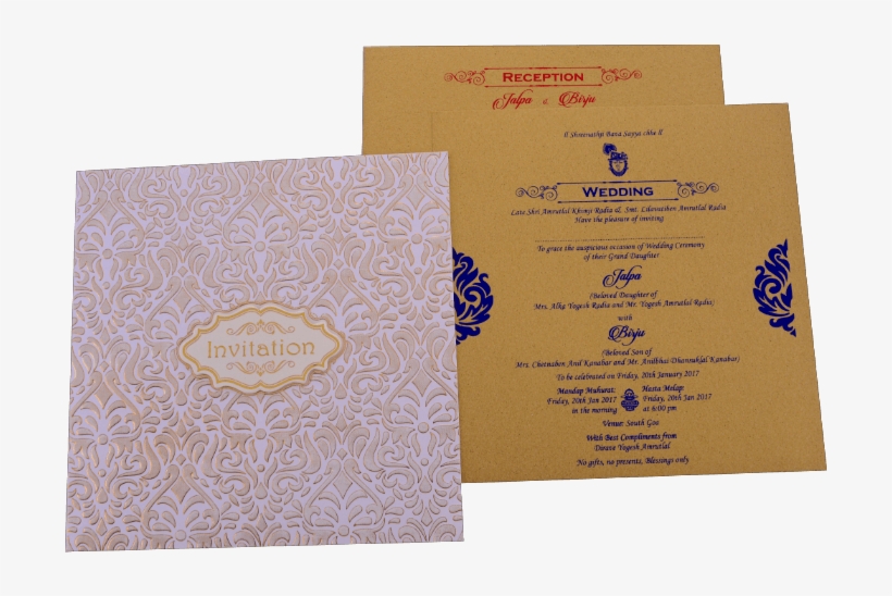 Hindu Wedding Cards - Envelope - 700x700 PNG Download - PNGkit