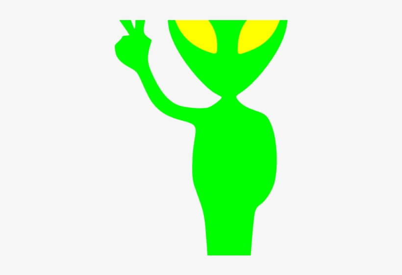 Peace Sign Clipart - Alien Picture No Background - 640x480 PNG Download ...