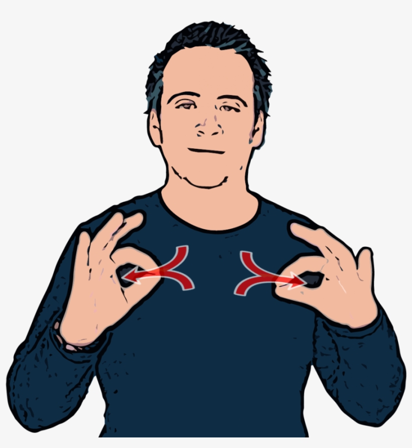 British Sign Language - British Sign Language For Peace - 930x923 PNG ...