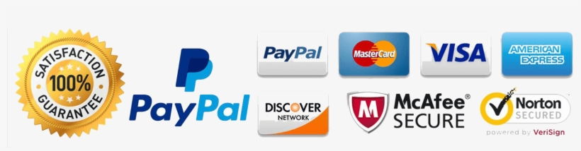 Secure And Safe Checkout - Best Trust Badges For Shopify - 1730x364 PNG ...