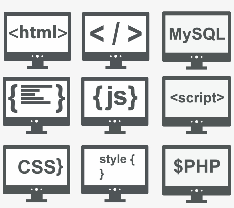 Web Development Vector Icons - 2736x2300 PNG Download - PNGkit