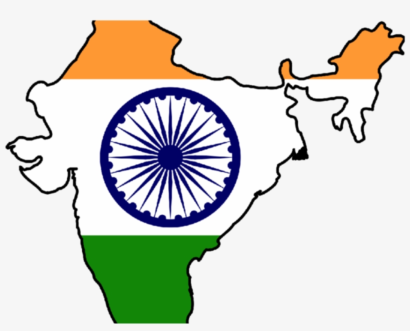 Available Downloads - India Flag Map Png - 1024x768 PNG Download - PNGkit