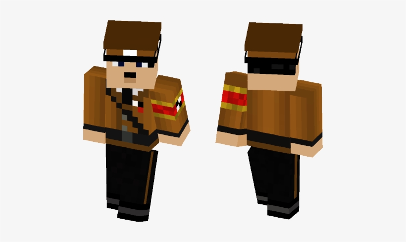 Nazi Hitler Rebooted Skin Minecraft Skins
