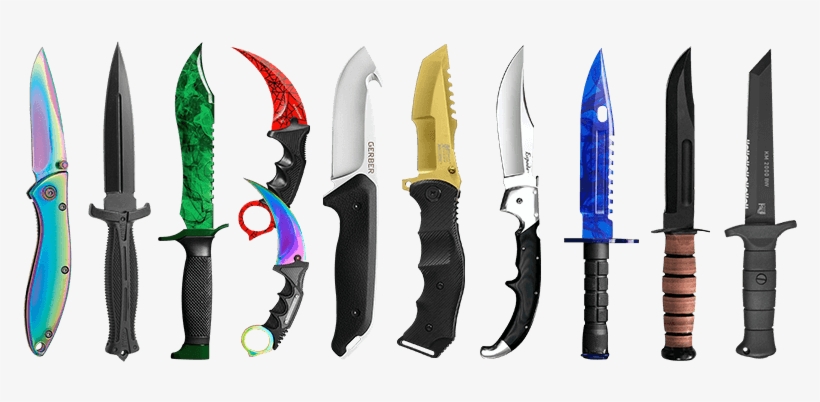 Cs Go Knives Shop - Knive I Cs Go - 800x325 PNG Download - PNGkit