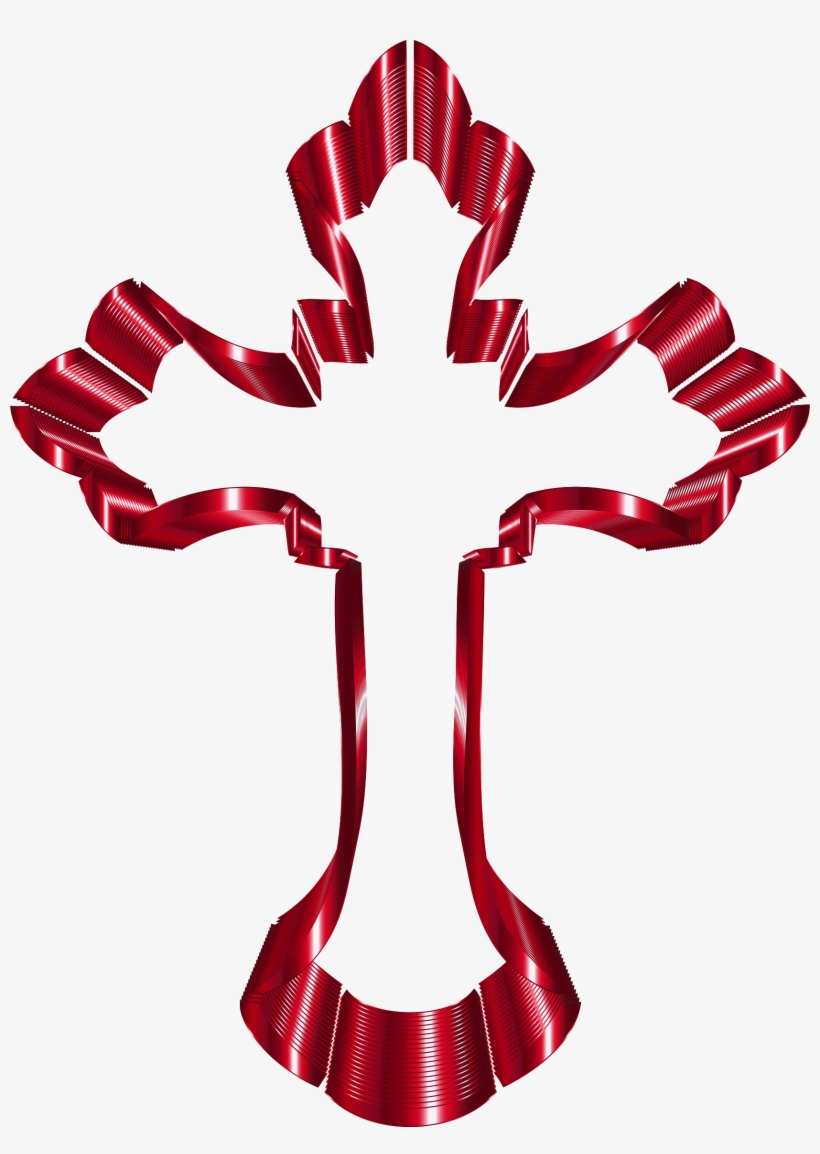 This Free Icons Png Design Of Crimson Ornate Cross - 1674x2276 PNG ...