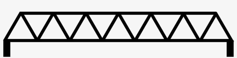 Best Truss Bridge Png - Bridge On Transparent Background - 850x215 PNG ...