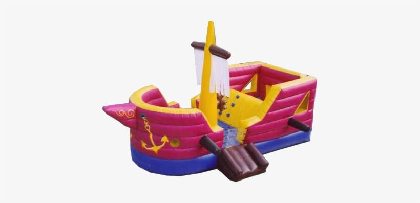 Download Transparent Pirate Ship - Pirate Ship Inflatable - PNGkit