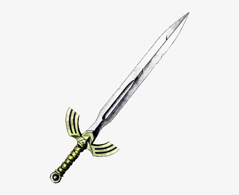 Seashellsword - Link's Awakening Sword - 500x598 PNG Download - PNGkit