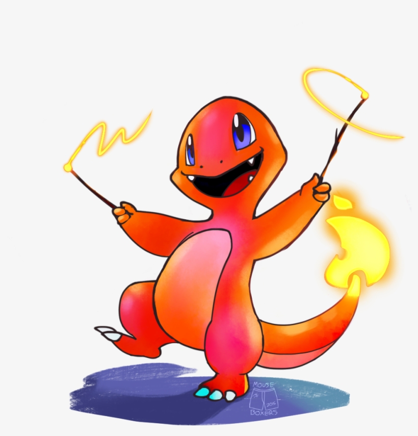 004 Charmander - Cartoon - 1024x1024 PNG Download - PNGkit