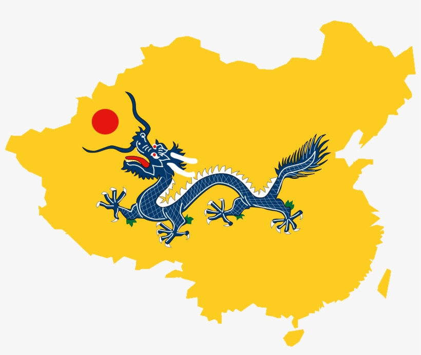 Flag Map Of Qing Dynasty (1967×1563) - Dank History Memes - 1967x1563 ...