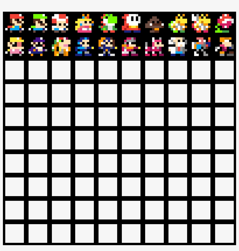 Charmander Pixel Art Grid Minecraft