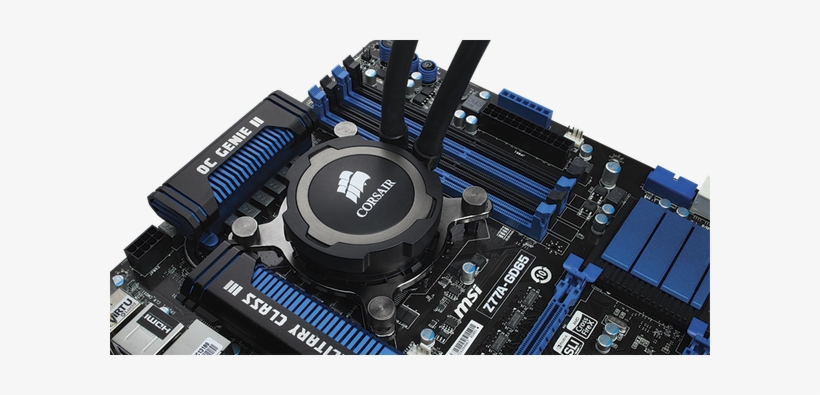 Make Your Pc Run Forty Degrees Cooler With Corsair's - Corsair H105 ...