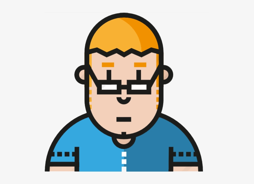 Seller Background Png - Nerd Avatar - 531x513 PNG Download - PNGkit