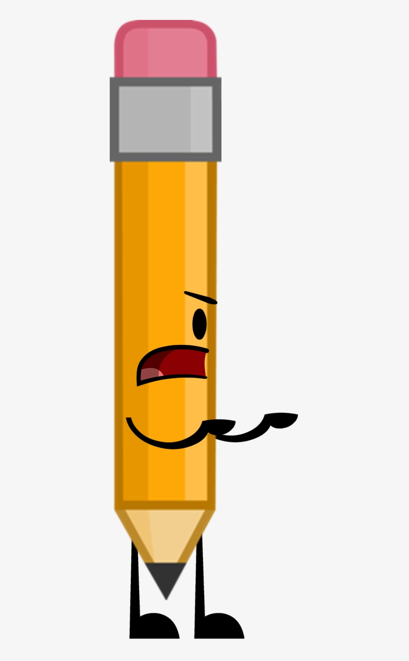Pencil - Bfdi Pencil Sad - 380x1246 PNG Download - PNGkit