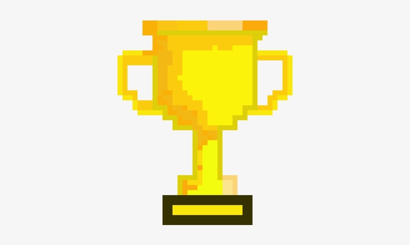 Download Transparent Trophy - Trophy Pixel Art Png - PNGkit