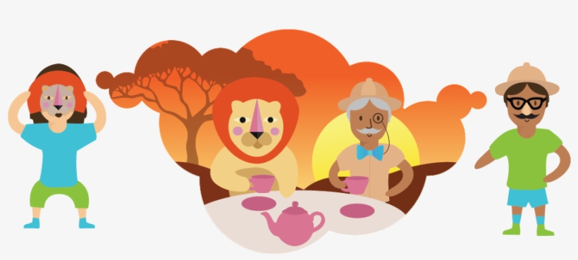 Graphic Freeuse Mighty Muses And Kaboodle - Cartoon - 1000x417 PNG ...