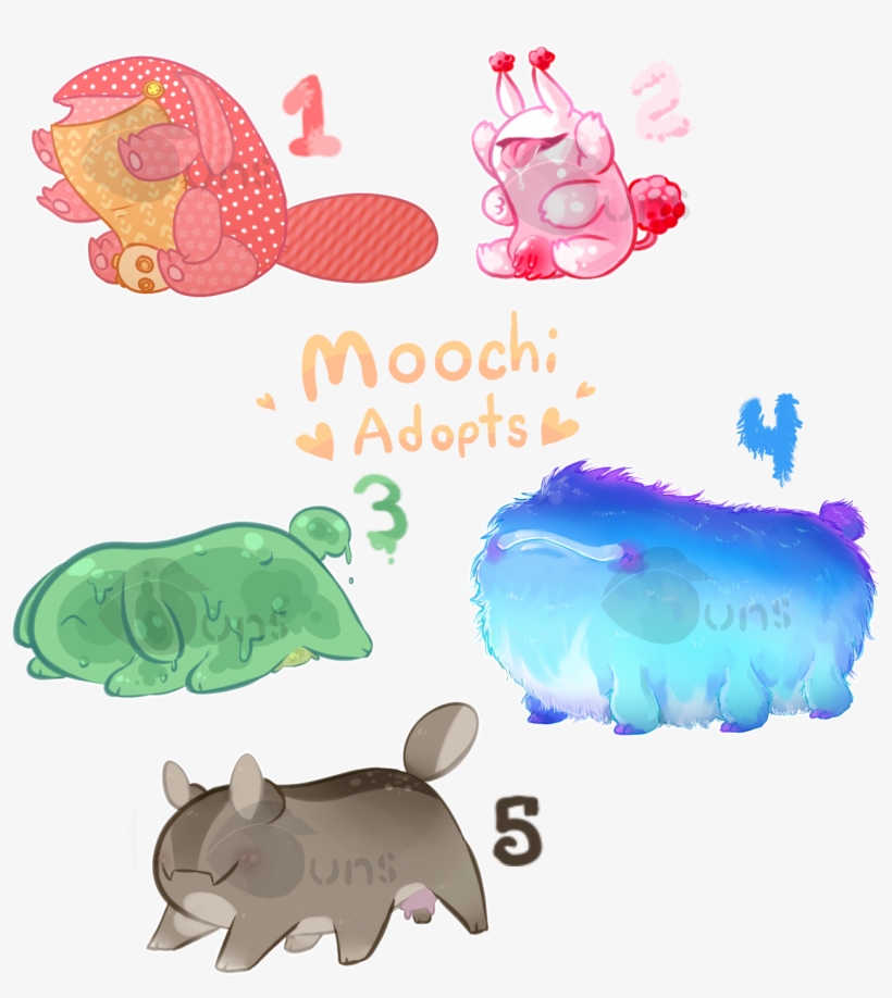 Moochi Adopts - 1374x1451 PNG Download - PNGkit