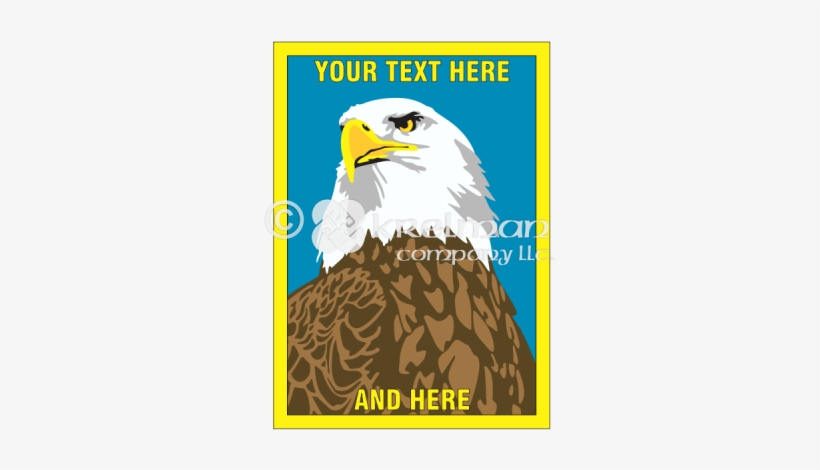A103 Serious Bald Eagle - Krelman - 400x400 PNG Download - PNGkit