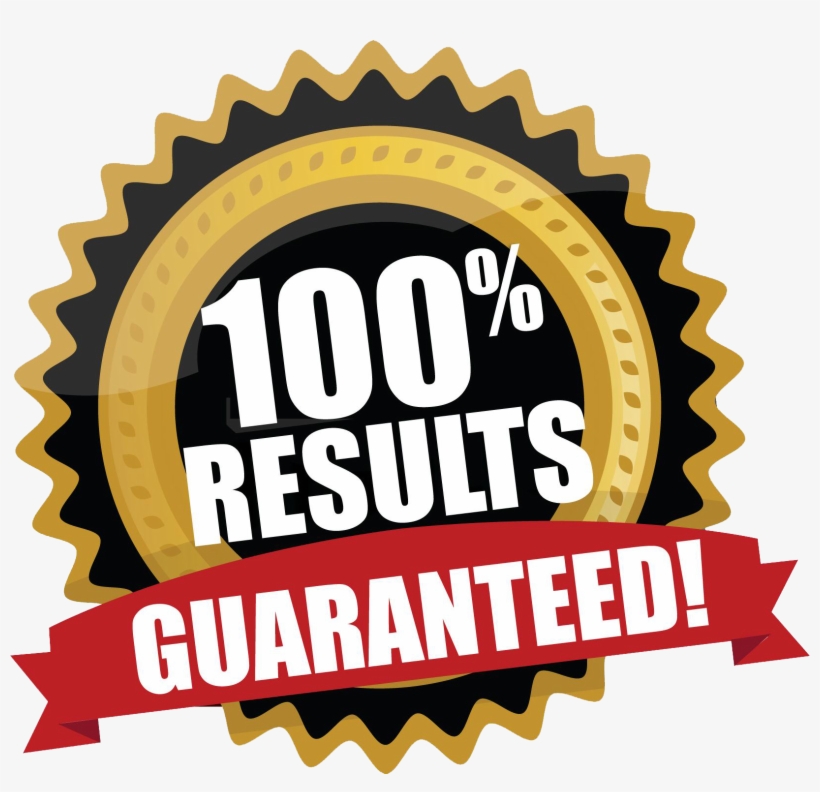 How Do We Guarantee Our Results - 100 Result Guaranteed - 1626x1492 PNG ...