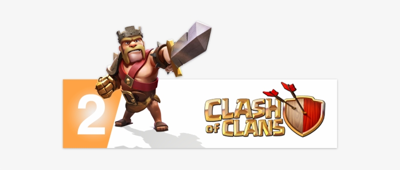 Top 10 Apps And Games Of - Clash Of Clans Text Png - 570x269 PNG ...