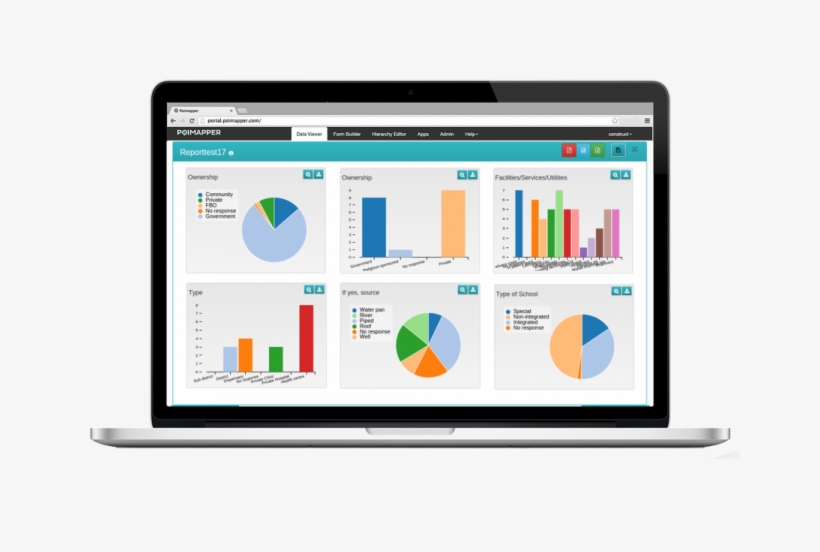 Customized Reports - Laptop With Data Png - 768x472 PNG Download - PNGkit