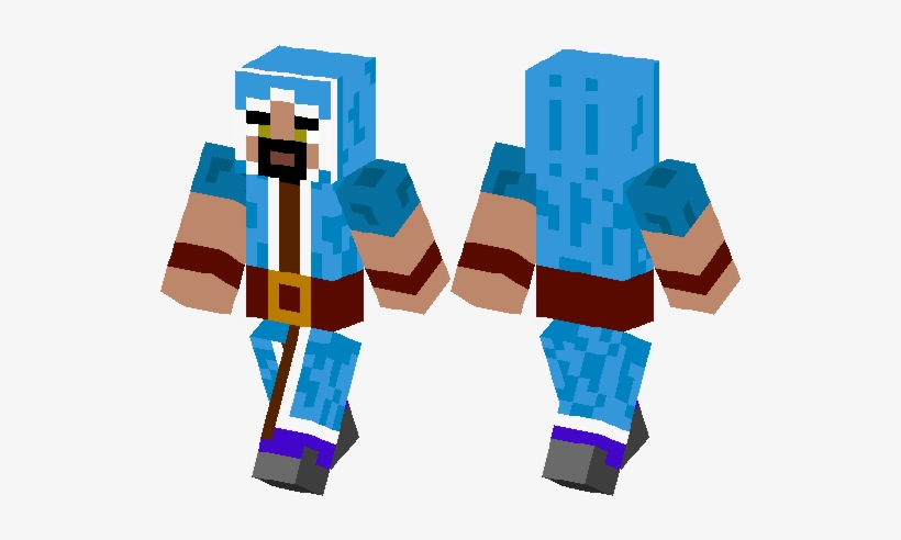 Skin Minecraft Wizard - 528x418 PNG Download - PNGkit