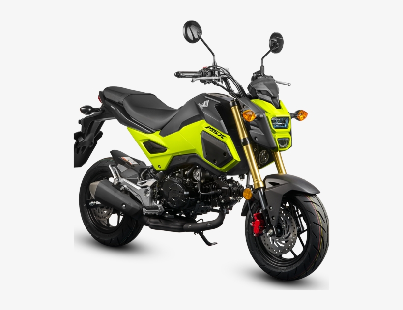 Mat Axis Gray Metallic - Lemon Ice Yellow Honda Msx - 520x560 PNG ...