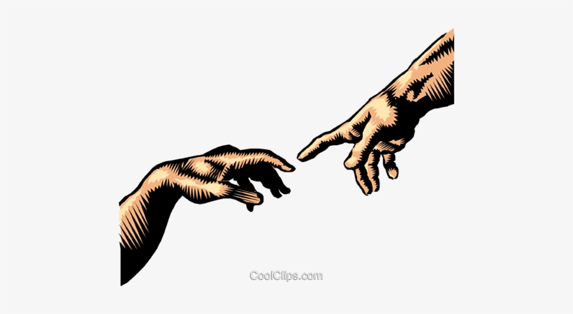 Gods Clipart Hands - Creation Of Adam Advertisement - 480x370 PNG ...