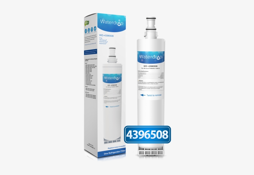 Whirlpool 4396508 Compatible Refrigerator Water Filter - Waterdrop ...