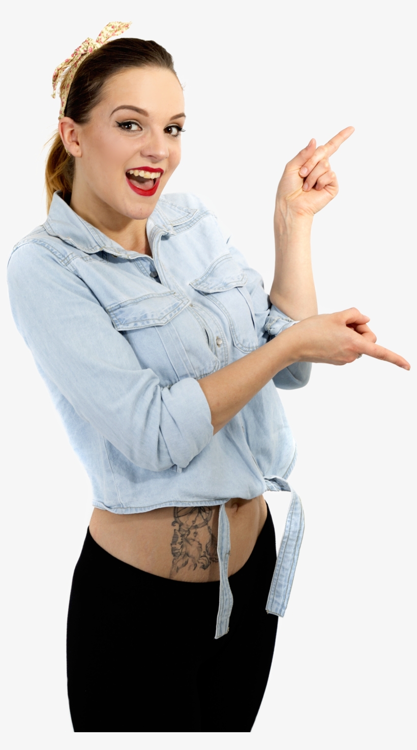 Join My Free Community - Point Girl Hand Png - 3459x4391 PNG Download ...