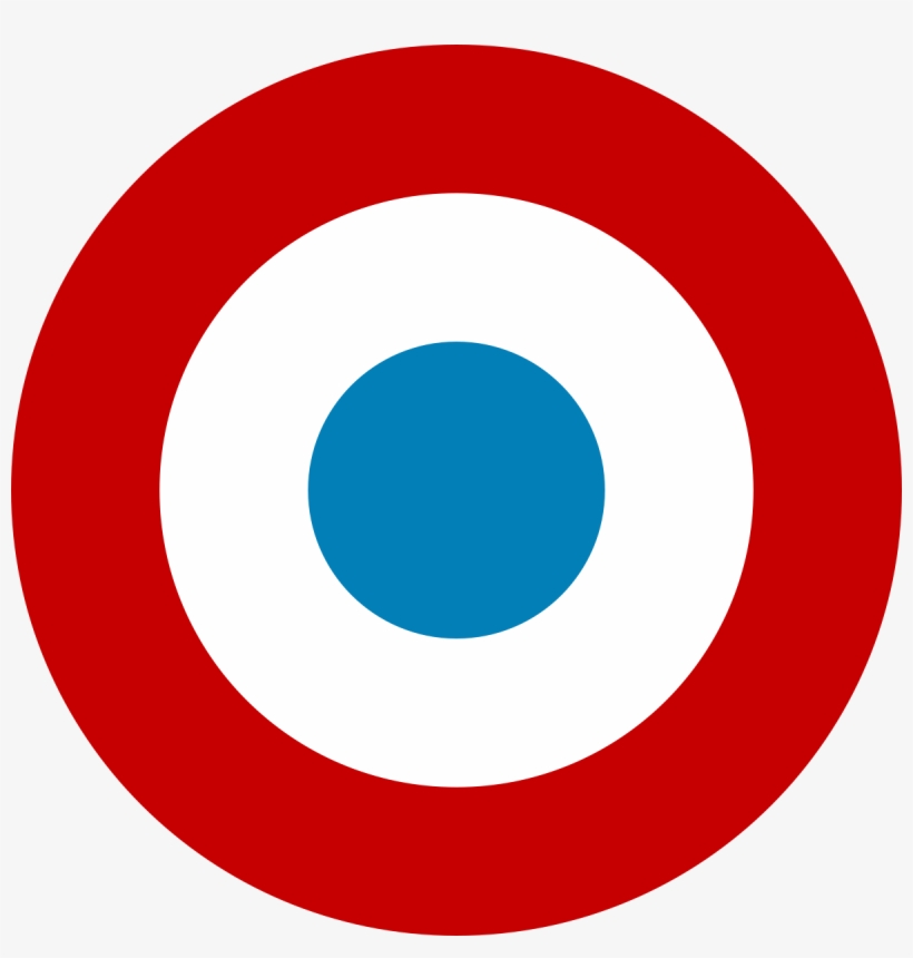 French Air Force Roundel - 1200x1200 PNG Download - PNGkit